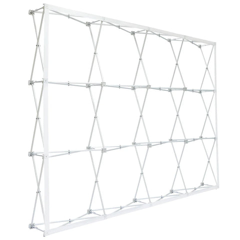Hopup 8' Pop-up Trade Show Display Velcro Receptive Frame
