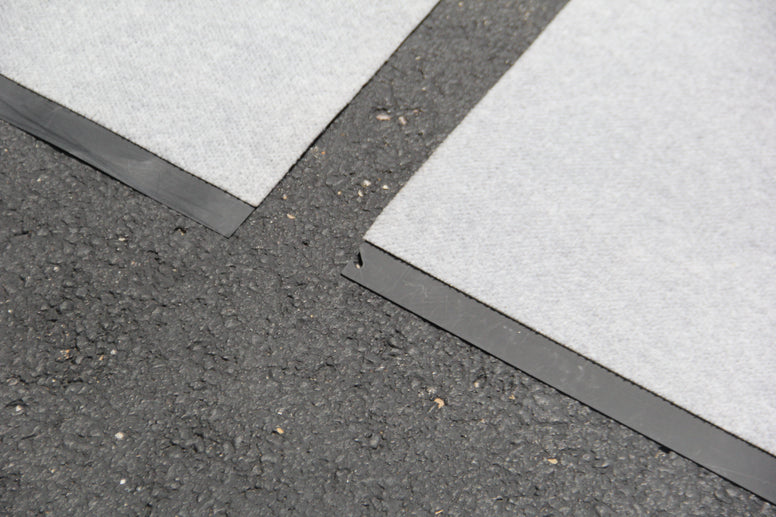 Nomadic Neptune Trade Show Display Fabric Panels - Silver / Steel Gray