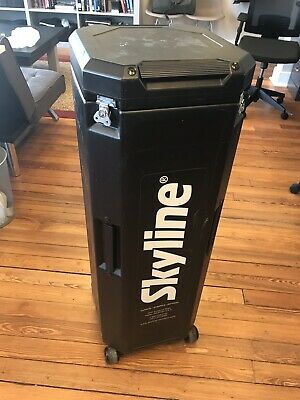 Black Skyline Mirage Transporter Trade Show Carrying Case - Used (Pre