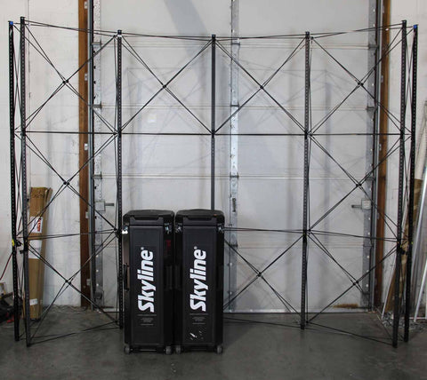 Skyline Mirage Plus Self-locking Pop-up Trade Show Display - Used