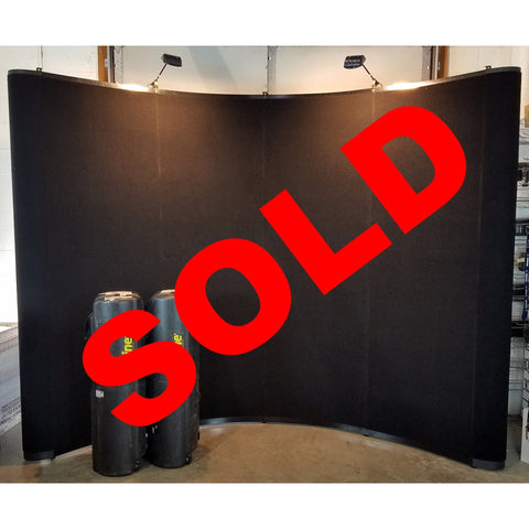 Skyline Mirage Plus Self-locking 10' Pop-up Display - Used
